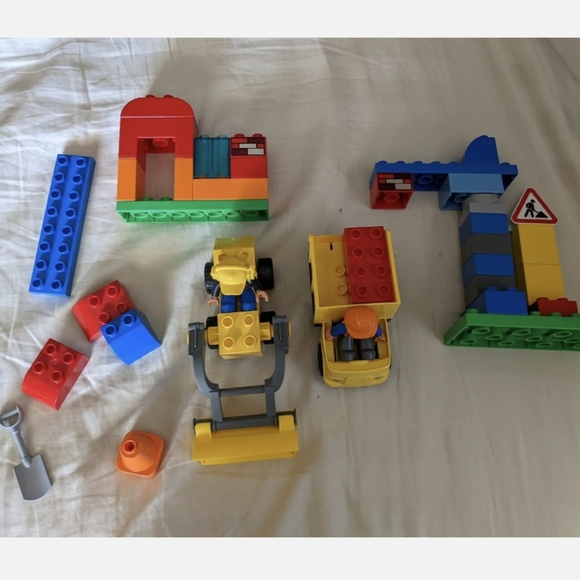 Lego | Toys | Lego Duplo My First Construction Site 518 100 Complete ...